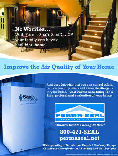 The SaniDry XP For Better Air In Your Basement and Home